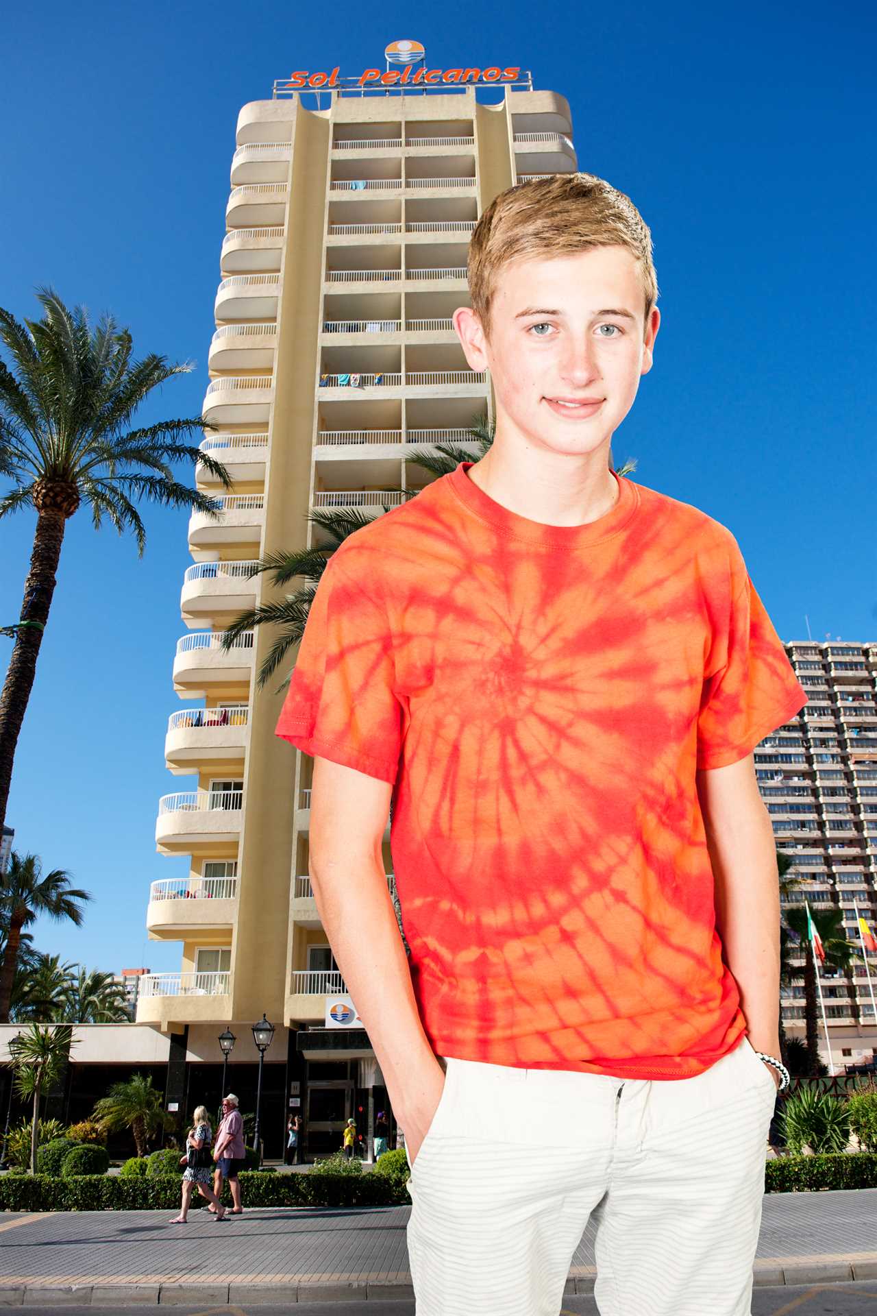 Benidorm’s Michael Garvey stuns fans with striking new