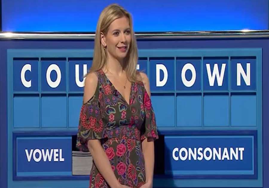 Countdown’s Rachel Riley stuns in low cut floral dress on